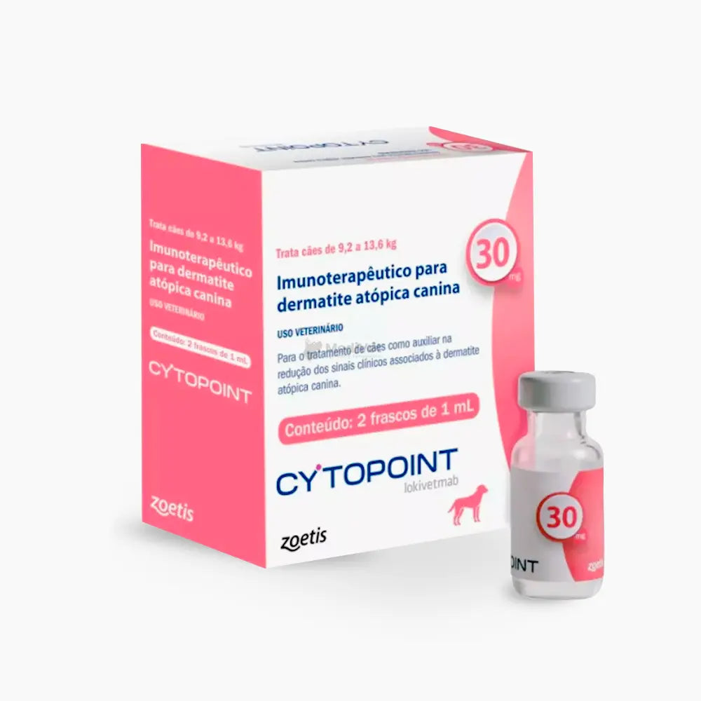 ZOETIS CYTOPOINT 30 MG 2 VIALES 1 ML C/U – CANEFARMA